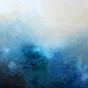 Expressives: Blue Bliss - KR Moehr - Paintings & Prints, Abstract ...