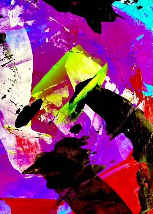 Untitled - Colorful Chaos - Paintings & Prints, Abstract, Color - ArtPal