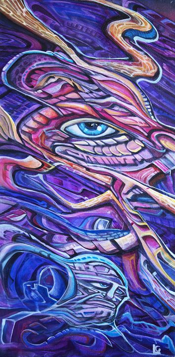 Gelatinous Entity - Larry Calabrese Art - Paintings & Prints, Abstract ...