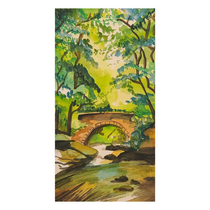 That Bridge - Therapy - Paintings & Prints, Landscapes & Nature ...
