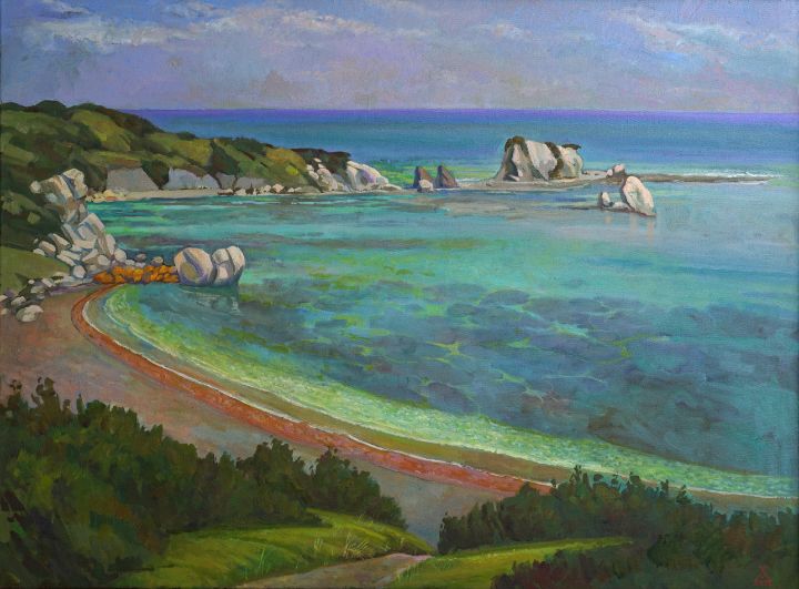 Seascape- Akamas, Cyprus - Art Rock Gallery - Paintings & Prints ...