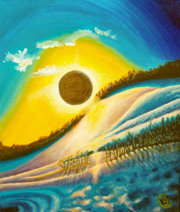Dark Sun Rising - Rhia Janta-Cooper Art - Paintings & Prints ...