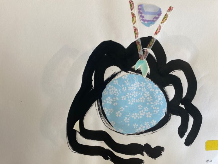 Butterfly flutter star flower - brushwithbenefit - Paintings & Prints ...