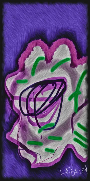 Light flow - brushwithbenefit - Digital Art, Abstract, Organic - ArtPal