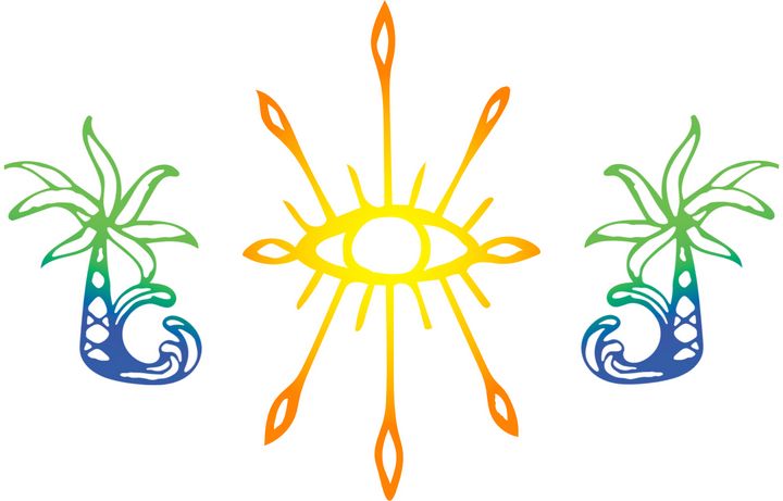 Eye see palm trees - SA Sarah Ann - Digital Art, Abstract, Other ...