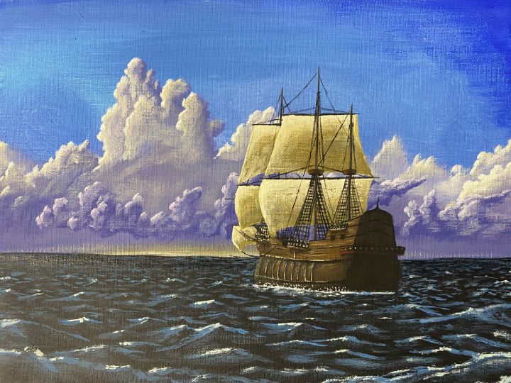 Ship Painting - Tdunn - Paintings & Prints, Vehicles & Transportation ...