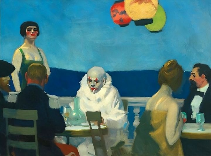Edward Hopper - Blue Night - Arts History - Paintings & Prints ...