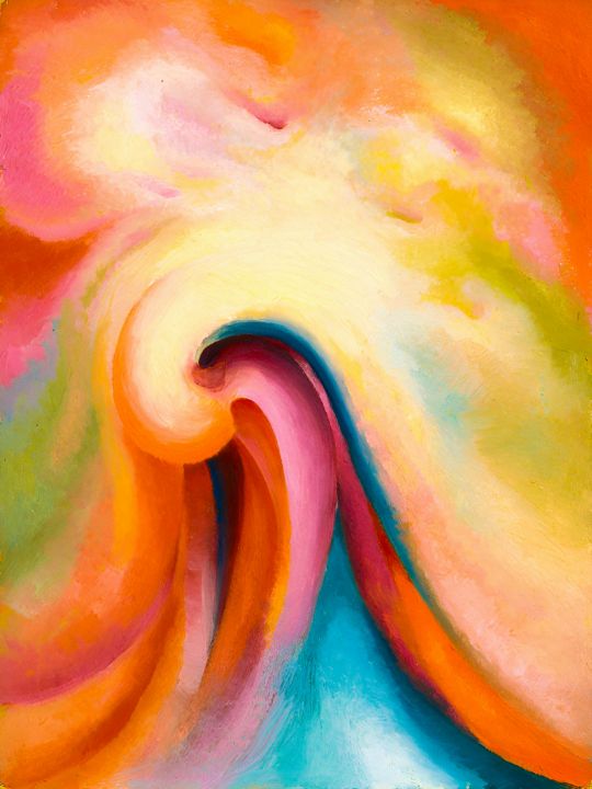 Georgia OKeeffe - Series I No. 1 - Timeless-Artworks - Paintings ...