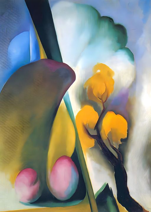 Georgia O'Keeffe - Spring - Timeless-Artworks - Paintings & Prints ...