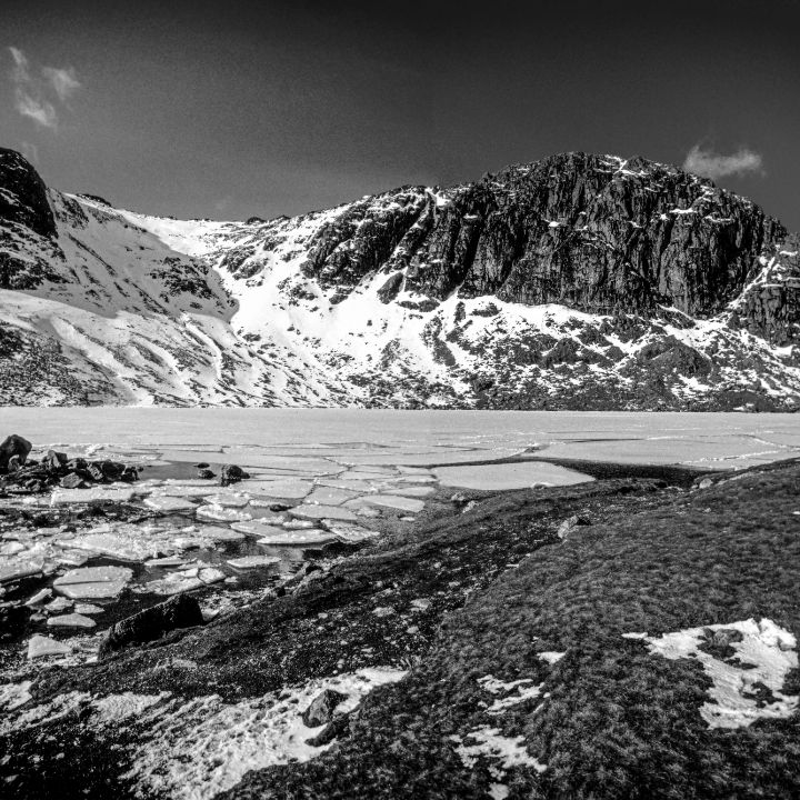 Stickle Tarn and Pavey Ark - BW - Brian Shaw - Photography, Landscapes ...