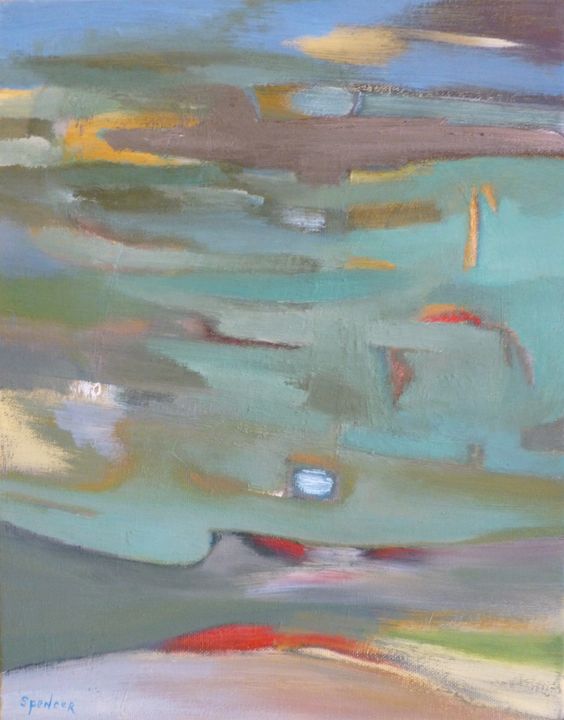 Previous Moon - Scott A. Spencer - Paintings & Prints, Landscapes ...