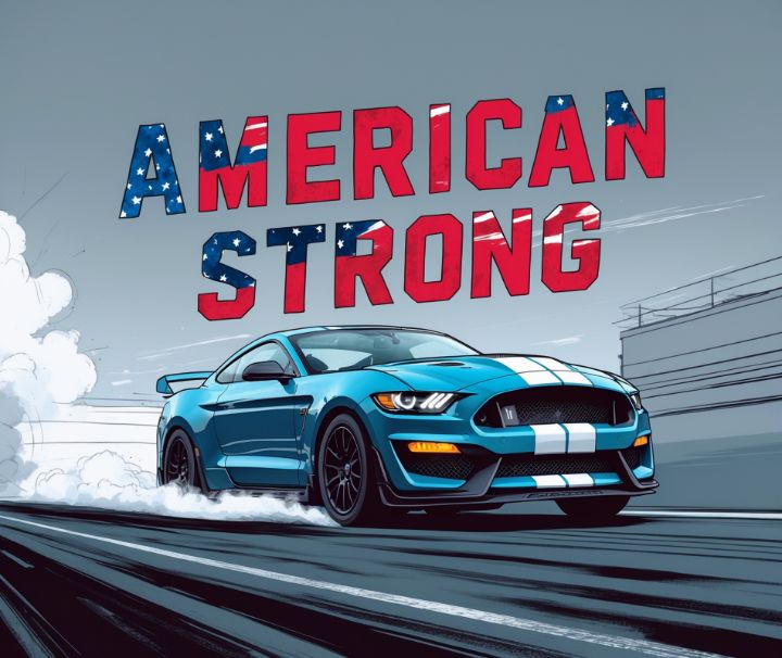 American Strong Shelby GT350 or GT50 - Xqzee - Digital Art & AI ...
