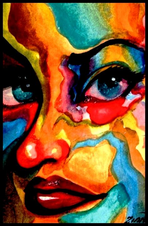 Unknown Artist - Alan Zinn - Paintings & Prints, Abstract, Irregular ...