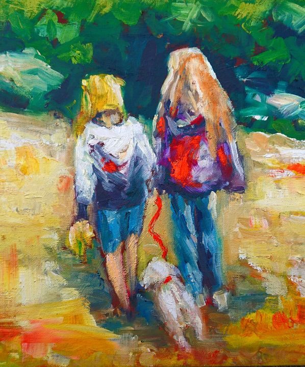 Paintings of friends - www.pixi-arts.com - Paintings & Prints, People ...