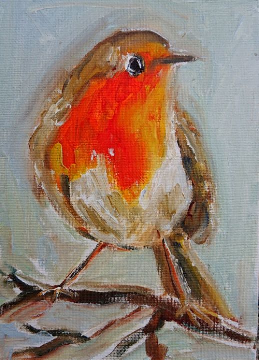 A vibrant painting of robina - www.pixi-arts.com - Paintings & Prints ...