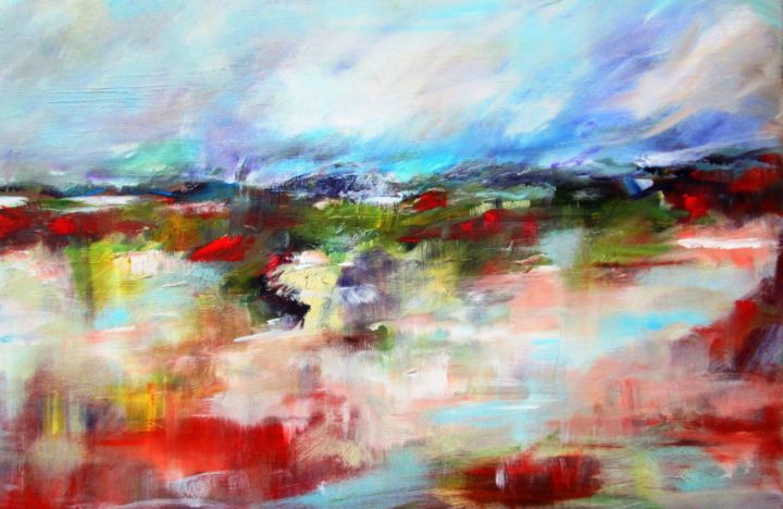 abstract landscape - www.pixi-arts.com - Paintings & Prints, Abstract ...