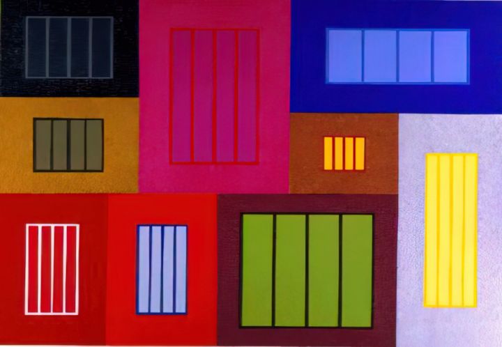 Peter Halley - Paintings & Prints