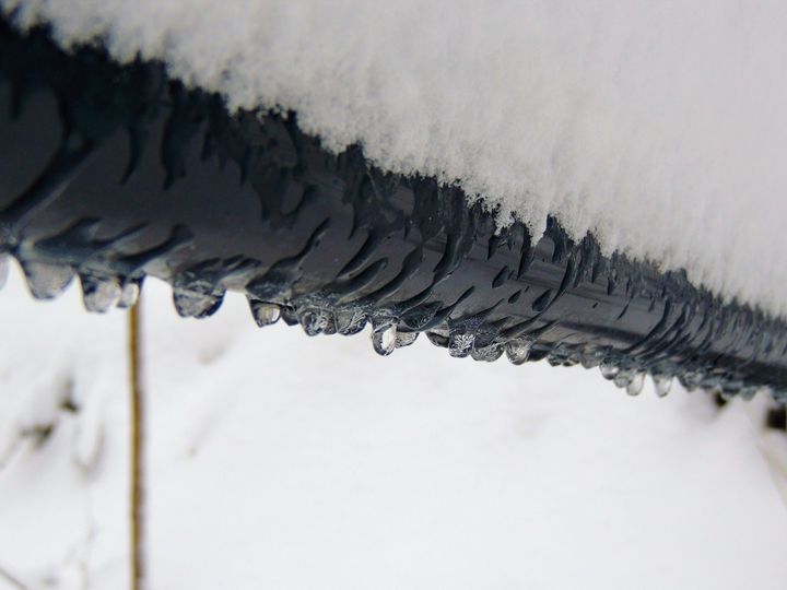 Water Droplets in the Snow - Maria Popescu - Photography, Landscapes ...