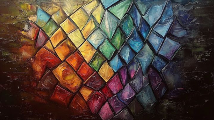 Painted Dragonscale - Kat LoCicero - Paintings & Prints, Fantasy ...