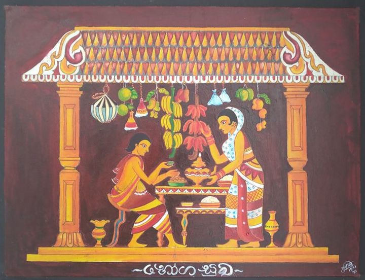 Sri Lankan Food Culture - Vibhoothi - Paintings & Prints, Religion ...