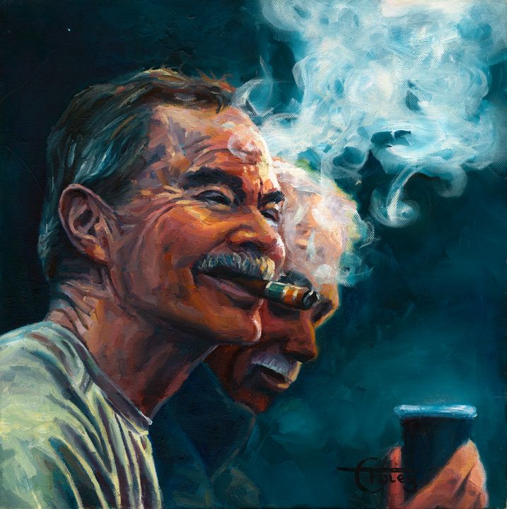 The one that got away - Charles Foley - Paintings & Prints, Sports ...