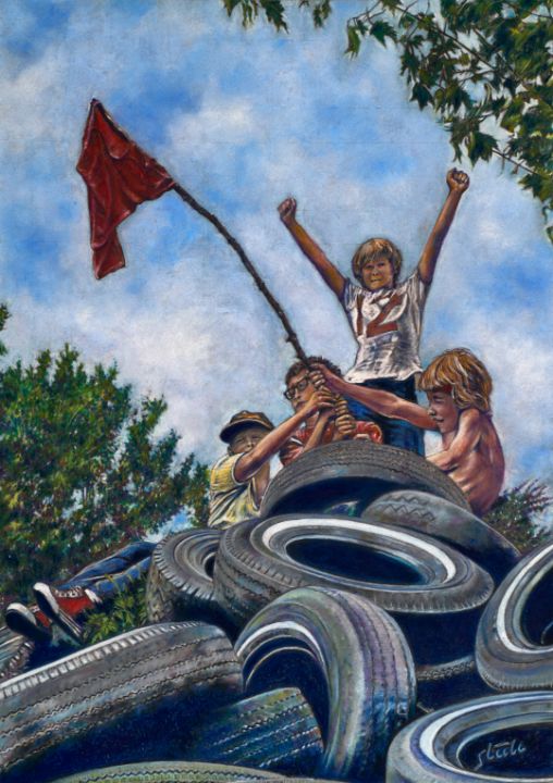 Good Years © - Randy Steele - Paintings & Prints, People & Figures ...