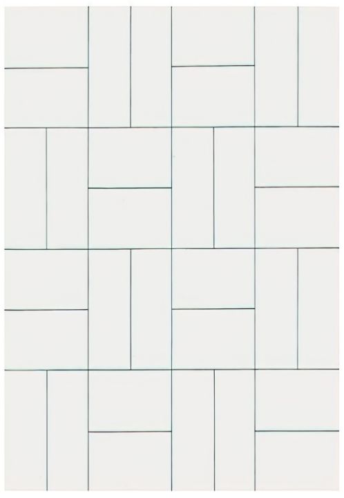 32 Rectangles - 1953 - Francois Morellet - Paintings & Prints, Abstract ...