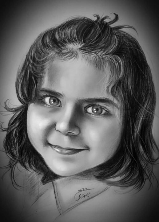 little girl - M.KEDA ART - Paintings & Prints, People & Figures ...