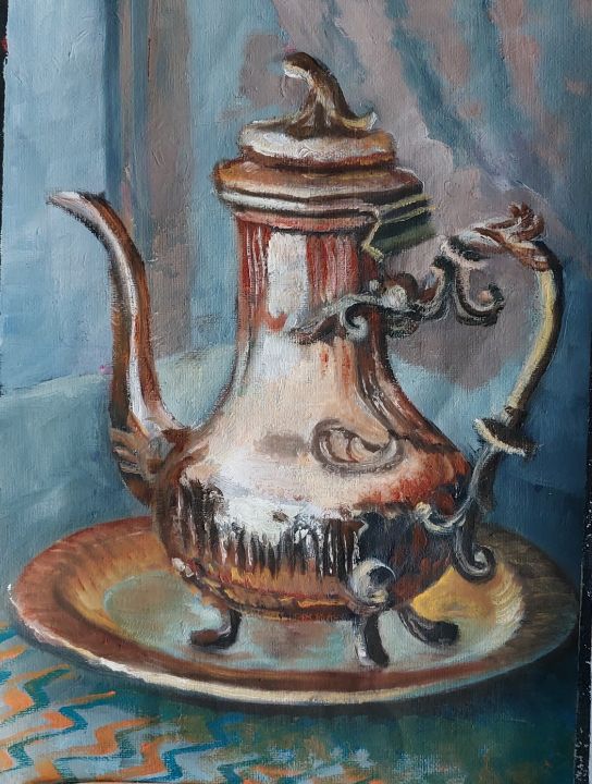 kettle - M.KEDA ART - Paintings & Prints, Still Life, Other Still Life ...