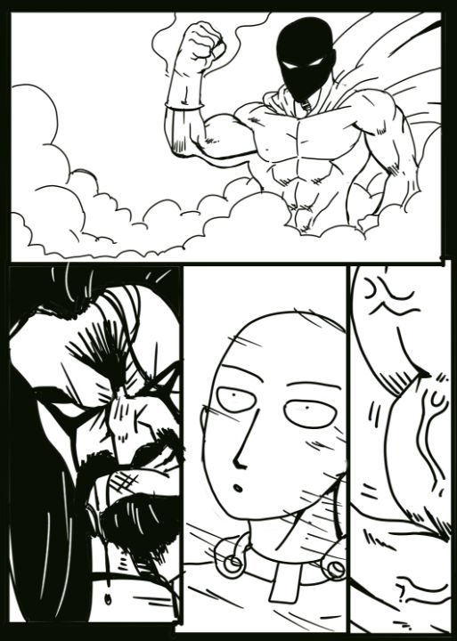 One punch man vs Lobo - Henry James Miller's universe - Drawings ...