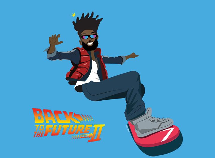 Black 2 The Future - Hippy Potter - Digital Art & AI, Entertainment ...