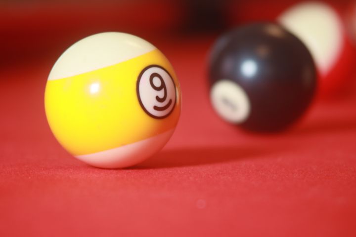 Pool Table Balls Photography