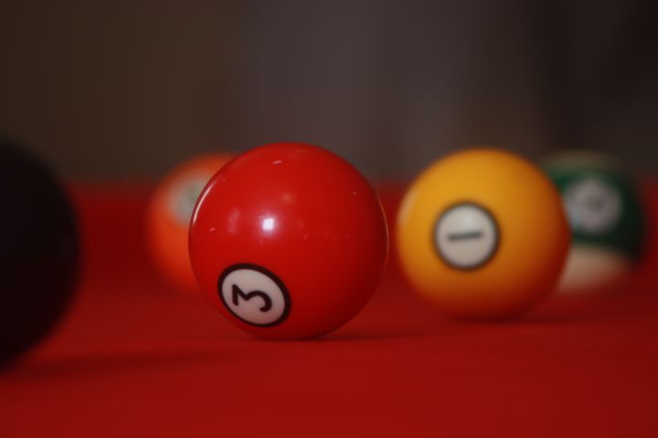 Pool Table Balls Photography