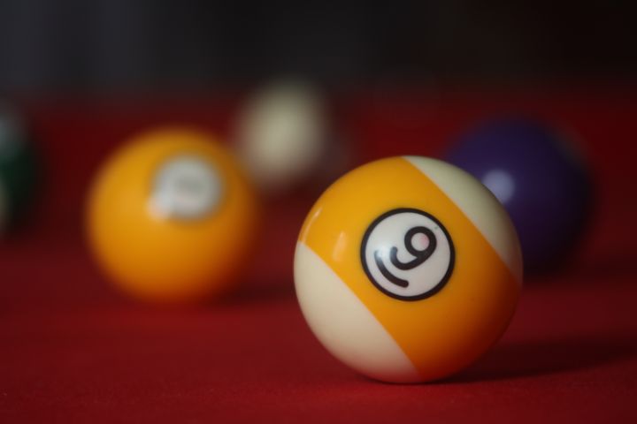 Pool Table Balls Photography