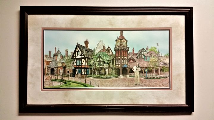 Disney In Fantasyland - James Shepard Arts - Paintings & Prints ...
