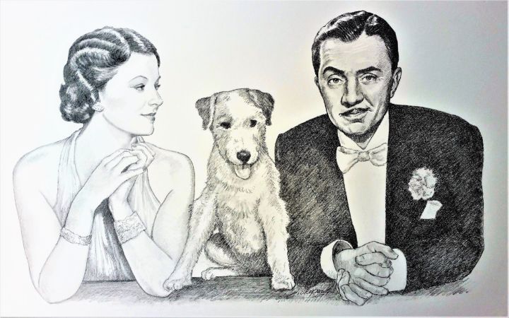 Thin Man Movies - James Shepard Arts - Paintings & Prints ...