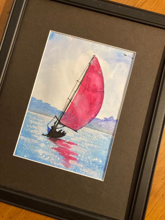 Sailing - Marina Bramley - Paintings & Prints, Sports & Hobbies, Boating - ArtPal