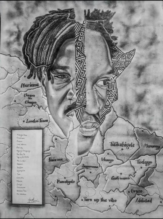 Apass in African touch - Hamim Africa Arts - Drawings & Illustration ...