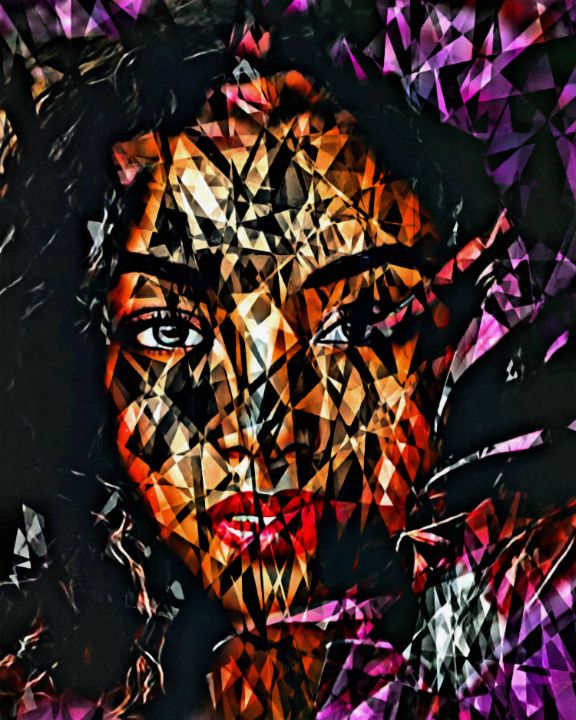 Truth unfiltered #2 - VK ARTS - Digital Art & AI, People & Figures, Portraits, Female - ArtPal