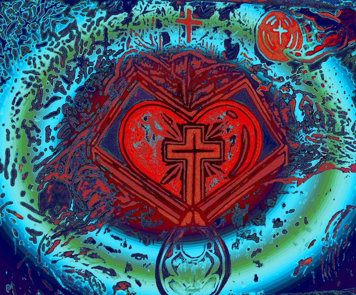 Perspective of infinite love - DeaVista - Paintings & Prints, Religion ...