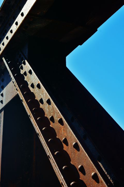 Rivets, Rust, and Blue - Sun Daze - Photography, Buildings ...