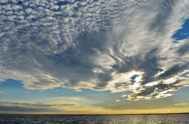 Curling and Swirling - Sun Daze - Paintings & Prints, Landscapes ...