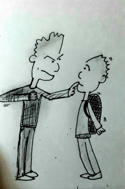 bully - artistR - Drawings & Illustration, Childrens Art, Comics - ArtPal