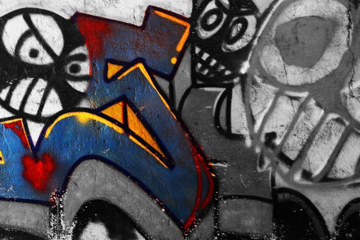 Graffiti 1 - Alan Harman Photography - Photography, Abstract, Color ...