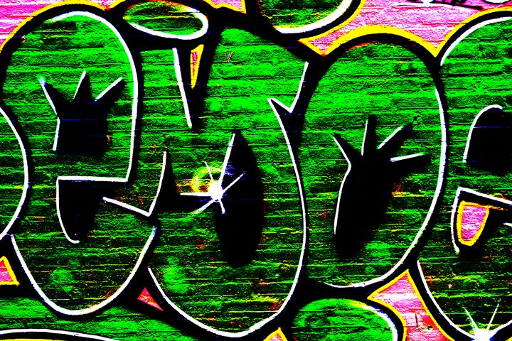 Graffiti 18 - Alan Harman Photography - Photography, Abstract, Color ...