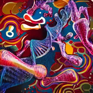 DNA - Nadav - Paintings & Prints, Abstract, Organic - ArtPal