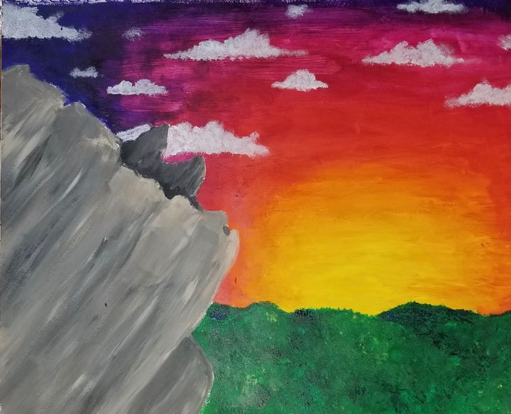 Grayson Highlands Sunset - Hannah Feinsilber - Paintings & Prints ...