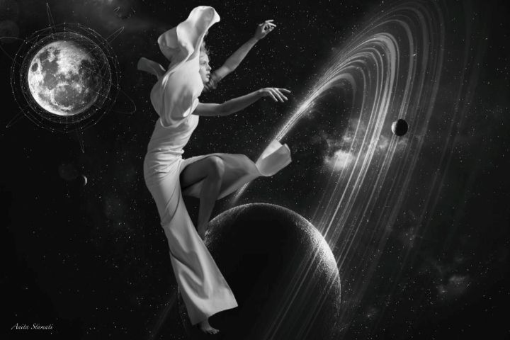 escapism - Anita Stamati - Digital Art & AI, Abstract, Collage - ArtPal