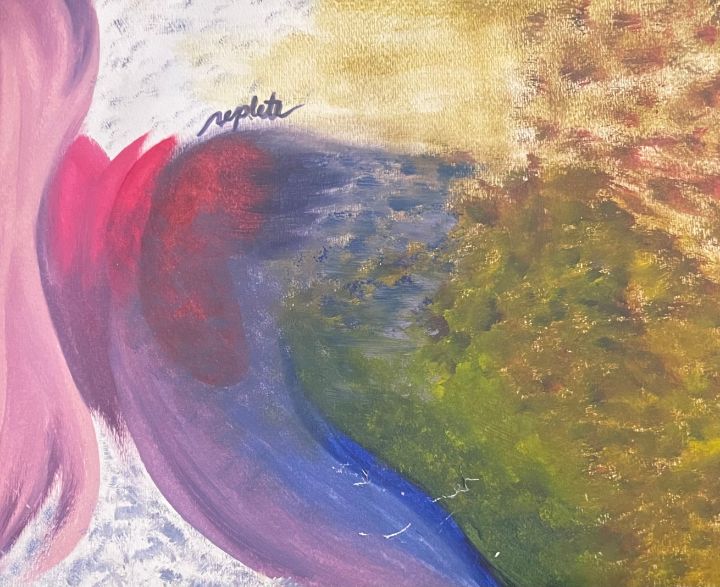 Replete - Danielle knapp - Paintings & Prints, Abstract, Landscape - ArtPal