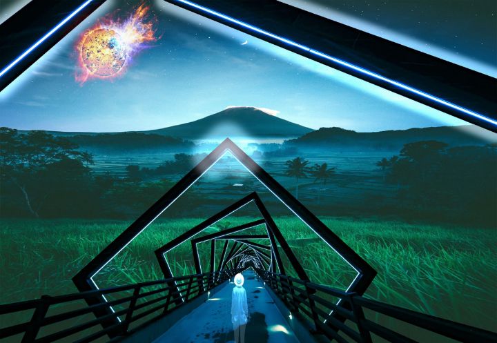 Fantasy tunnel path - GalapsyArtDesign - Digital Art, Fantasy ...